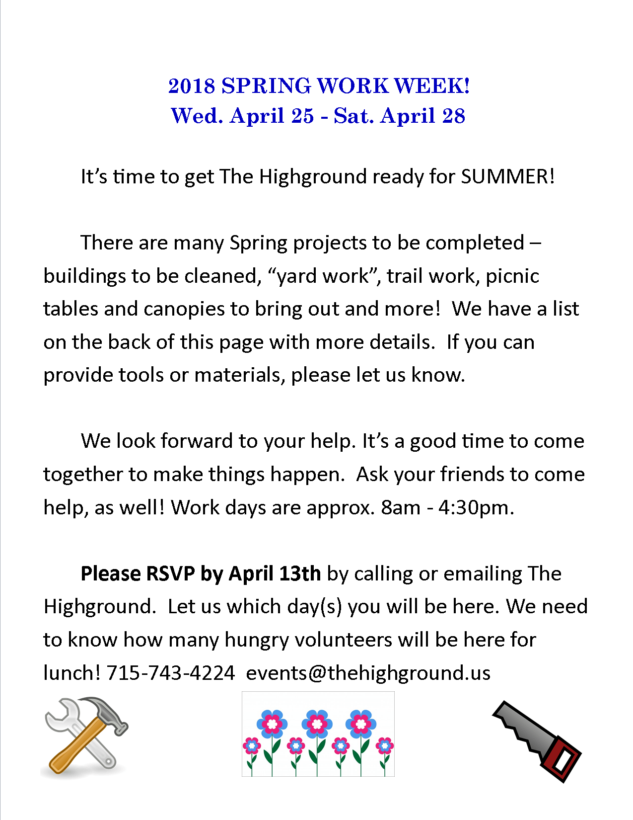 Events – The Highground