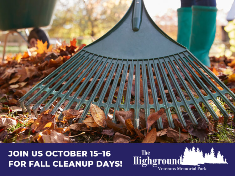 The Highground Fall Cleanup Days 2021